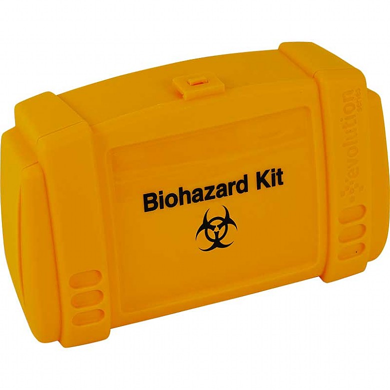 Small Evolution Yellow Biohazard Kit Case, Empty | Empty Box | Safety ...