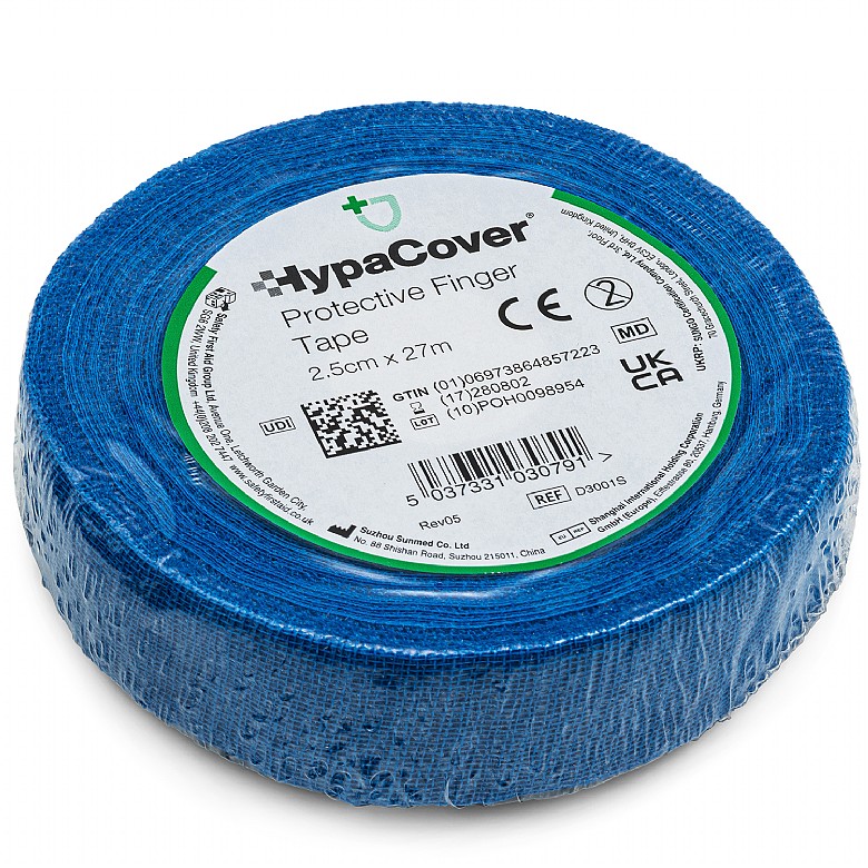 HypaBand Protective Finger Tape, Blue - 2.5cm x 27m | Tapes & Strapping ...