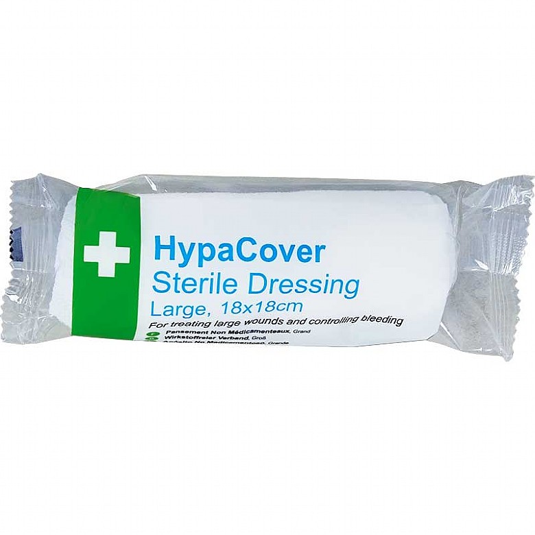 HyperCover premium large sterile wound dressing | Safety First Aid