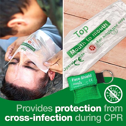 HypaGuard Pocket Face Mask | CPR Resuscitation Masks | Safety First Aid
