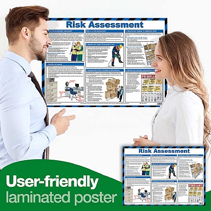 HSE Health & Safety Law Poster, A3 Flexible Plastic | Health & Safety ...