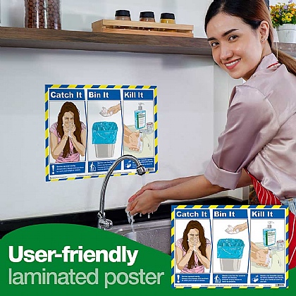 HSE Health & Safety Law Poster, A3 Flexible Plastic | Health & Safety ...