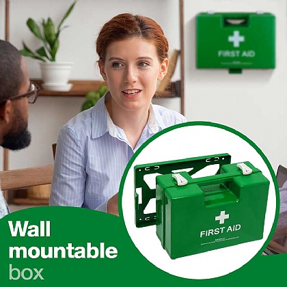 Large Evolution Green First Aid Kit Case, Empty | Empty Box | Safety ...