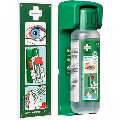 Cederroth 500ml Eye Wash (Pack of 2) | Bottles | Safety First Aid