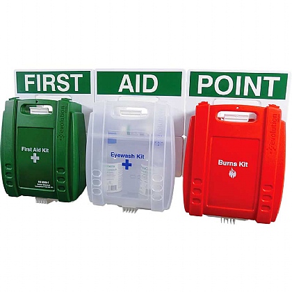 Small Evolution Red Burns Kit Case, Empty | Empty Box | Safety First Aid