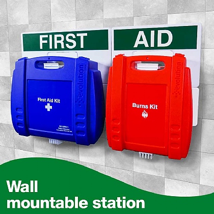 Evolution First Aid, Eye Wash and Burns Point (Large), British Standard ...