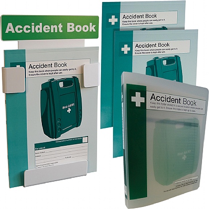 Accident Book, A4 | Accident Reporting | Safety First Aid