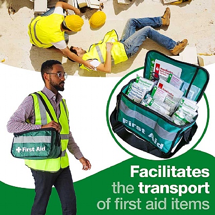 British Standard Compliant First Aid Grab Bag (Medium) | British ...