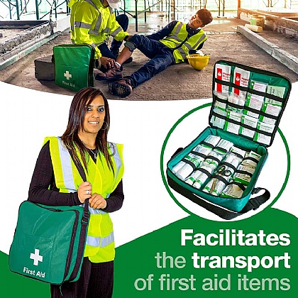 British Standard Compliant First Aid Grab Bag (Large) | British ...