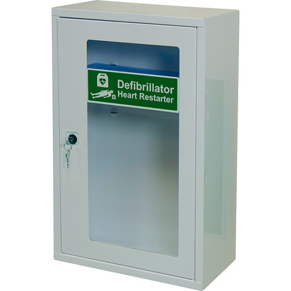 Universal Defibrillator Cabinet with Alarm | Cabinets | Safety First Aid