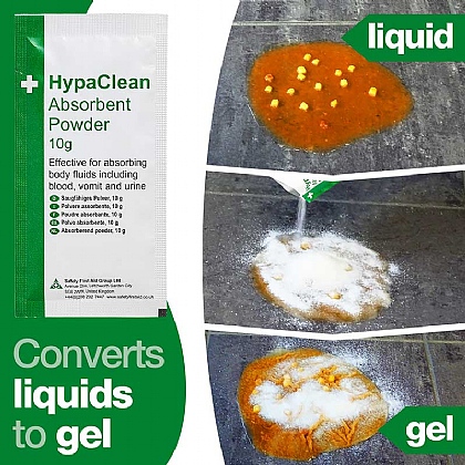 Absorbent Powder | Spill Clean Up | Cleaning & Hygiene | Safety First Aid