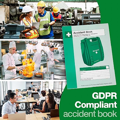 Accident Book Folder | Accident & Near Miss Reporting | Safety First Aid