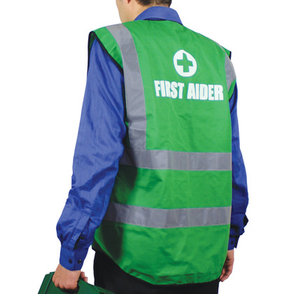 First Aider Desk Sign | First Aider Identification | Safety First Aid