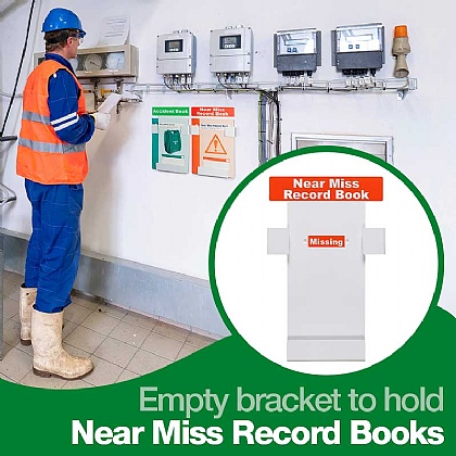 GDPR Compliant Workplace Near Miss Record Book | Safety First Aid