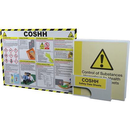 COSHH Guidance Poster | Safety First Aid
