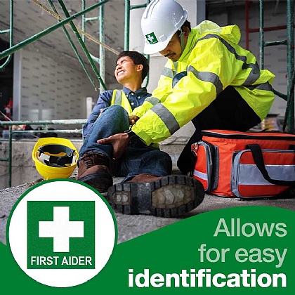 First Aider Identification | Equipment | First Aid Supplies | Safety ...
